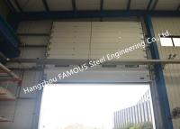 China Commercial Overhead Sectional Sliding Industrial Garage Doors Factory Up Ward Fast Lifting Gate for sale