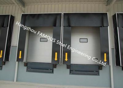 China Commercial PVC Doors with Folding Rubber Seal - 6000x8000mm Custom Sizes, 1.5m/s Opening Speed for Logistics Platforms for sale