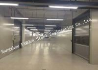 China Automatic Steel Industrial Roller Shutter Door 8000x8000mm with 160N/m² Wind Resistance and 0.8mm PVC Surface for sale