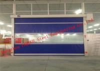 China Automatic Steel Industrial Roller Shutter Door 8000x8000mm with 160N/m² Wind Resistance and 0.8mm PVC Surface for sale
