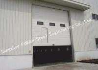 China High Speed Industrial Roller Shutter Door with Pedestrian Gate - 43mm Thickness, 2.5 m/s Opening Speed, 32 m/s Wind Resistance for sale