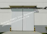 China Custom Industrial Metal Sliding Door Steel Building Kits - Single/Double 600-4000mm Width, 40mm Thickness for sale