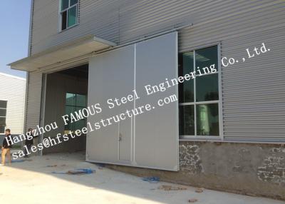 China Custom Industrial Metal Sliding Door Steel Building Kits - Single/Double 600-4000mm Width, 40mm Thickness for sale