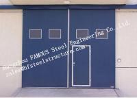 China Custom Industrial Metal Sliding Door Steel Building Kits - Single/Double 600-4000mm Width, 40mm Thickness for sale