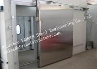 China Automatic Insulated Industrial Heavy Metal Sliding Door For Cold Room Storage for sale