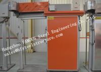 China Automatic Insulated Industrial Heavy Metal Sliding Door For Cold Room Storage for sale