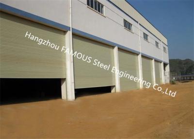 China Fire Rated Electric Rolling Shutter Door Exterior Dustproof Roll Up Door For Industry for sale