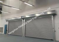 China Fire Rated Electric Rolling Shutter Door Exterior Dustproof Roll Up Door For Industry for sale