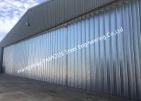 China Stable Triangular Seal Vertical Hinged Folding Sliding Hangar Door - 40M Width × 8M Height, CE/ISO 9001 Certified for sale
