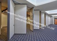 China PVC Panel Folding Doors 65mm Thickness Soundproof Sliding Accordion Partition with 32-52 dB STC Rating for sale