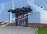 China Automatic Glass Sectional Industrial Garage Door with 5-9mm Glass Panels and Aluminum Frame for Commercial Buildings for sale
