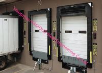 China PVC Fabric Loading Dock Sectional Seal Lifting Industrial Garage Doors With Remote Operations for sale