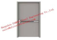 China Galvanized Industrial Hollow Steel Fire Doors For Residential Application for sale
