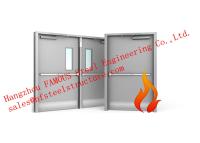 China Residential Steel Fire Resistant Industrial Garage Doors With Remote Control for sale