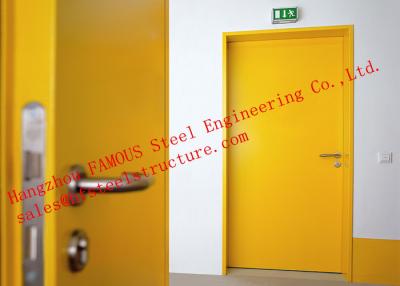 China European Standards Steel Fire Resistant Single Door For Household Or Office Use for sale