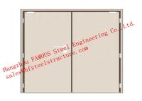 China Surface Painted Industrial Fire Rated Doors 3-Hour Fire Resistant 45-70mm Thickness Custom Sizes for sale