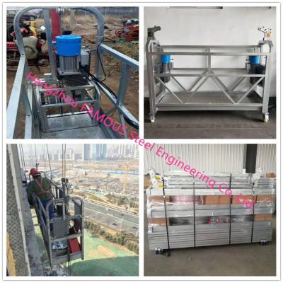 China Hot-Dip Galvanized Suspended Scaffold Platform ZLP800 8KN Capacity 2.5x3m Platform for sale