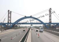 China Steel Fabricator Prefabricated Steel Structural Bailey Bridge Of Reinforced Steel Q345 for sale