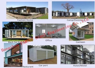 China Modern Environmental Prefab Container House Multi - Functional Mobile House Easy Assembling for sale