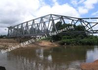 China Multi Span Surface Painted Protection Steel Structural Truss Bridge Overcrossing River for sale