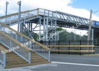 China City Sightseeing Prefabricated Pedestrian Steel Bailey Bridges Structure Skywalk Bridge for sale