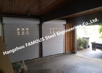 China Residential Overhead Roll Up Industrial Steel Garage Doors With Fire Resistant for sale