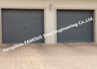 China Residential Overhead Roll Up Industrial Steel Garage Doors With Fire Resistant for sale