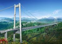 China Portable Steel Bailey Suspension Structural Bridge For Public Transportation for sale