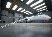 China Custom Aircraft Hangar Building with Sliding Doors & Sandwich Panels - 80-120 km/h Wind Resistance & 50+ Year Lifespan for sale