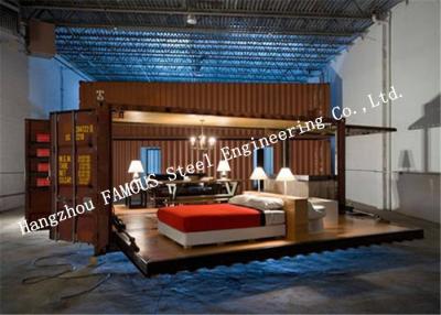 China 20ft Modular Easy Installation Decorated Insulated Prefab Container House For Living for sale