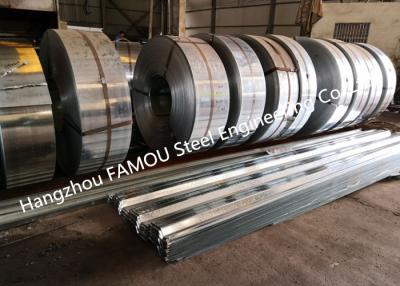 China 1.2mm Galvanized Steel Decking Formwork for Concrete Slabs - 0.8-1.5mm Thickness, 688-940mm Width for sale