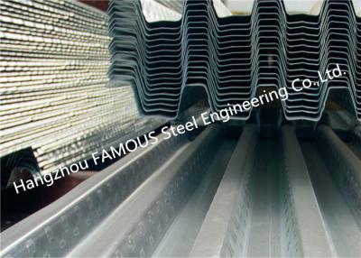 China Bond Dek Metal Floor Decking 0.8-1.5mm Thickness 688-940mm Width Composite Floor System for sale