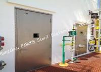 China Customized Modern Industrial Steel Framed Sliding Blast Doors Explosion Resistant Door for sale