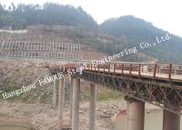 China Customized Design Prefabricated Steel Structure Bailey Bridge Construction Long Span for sale