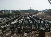 China Customized Design Prefabricated Steel Structure Bailey Bridge Construction Long Span for sale