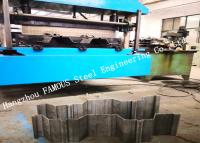 China Corrugated Metal Floor Decking Formwork 0.8-1.5mm Thickness for Multi-Storey Building Construction for sale