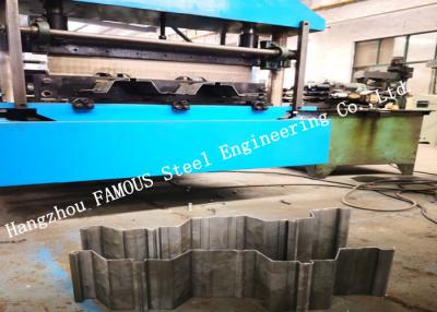 China Corrugated Metal Floor Decking Formwork 0.8-1.5mm Thickness for Multi-Storey Building Construction for sale
