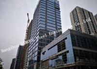 China Glass Curtain Wall Framing Multi-Storey Steel Building For Shopping Mall Of CBD Office for sale