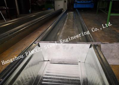 China Comflor 210 Equivalent Composite Floor Deck - 0.8-1.5mm Galvanized Steel Decking with 51-76mm Wave Height for sale