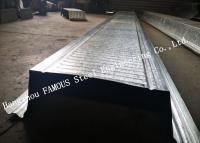 China Customized Galvanized Steel Decking Sheet 0.8-1.5mm Thickness 688-940mm Width Composite Metal Floor Formwork for sale
