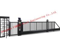 China Cantilever Electric Sliding Gate 1700mm Height 4-8m Width AC220V Commercial Industrial Use for sale