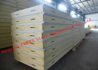 China Customized PU Sandwich Panels for Wall Systems - 40-200mm Thickness, B1 Fire Rating, 1000mm Width for sale