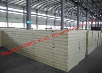 China Customized PU Sandwich Panels for Wall Systems - 40-200mm Thickness, B1 Fire Rating, 1000mm Width for sale