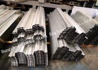China Customized Galvanized Steel Composite Floor Deck - 0.8-1.5mm Thickness, 4.5-6.8m Span Capabilities for sale