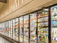 China Commercial Refrigerator Glass Door for Multi-Deck Freezers - 4mm Tempered Glass with 20mm Air Space and Anti-Fog Technology for sale