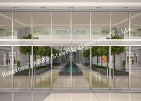 China Residential Industrial Garage Doors Glass Facade Door For Exhibition Showroom for sale