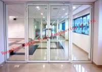 China Residential Industrial Garage Doors Glass Facade Door For Exhibition Showroom for sale
