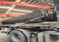 China Painted Hot Galvanized U Ribbed C Shaped Steel Profiles For Bridge Construction US EU Standard for sale