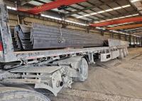 China Painted Hot Galvanized U Ribbed C Shaped Steel Profiles For Bridge Construction US EU Standard for sale
