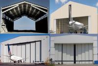 China Single Span Steel Structure Aircraft Hangar Building with 90m Clear Span and 25-Year Warranty for sale